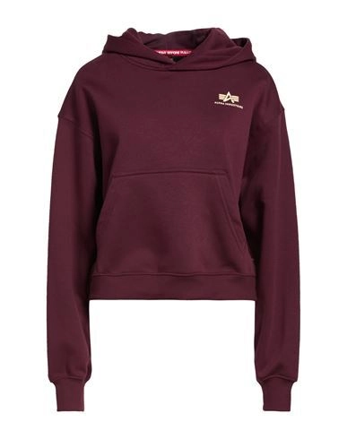 Alpha Industries Cotton Polyester Sweatshirt With Logo - Red