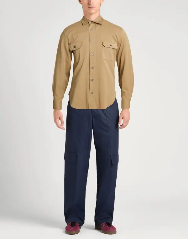 JACOB COHЁN Shirt Size Lyocell, Elastane