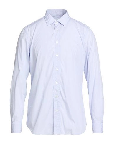 LARDINI Shirt Azure Size Cotton