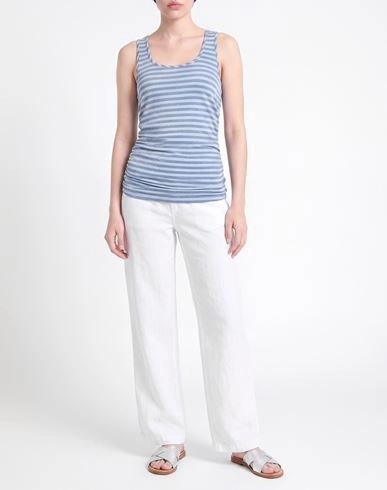 COMPAGNIA ITALIANA Striped Lurex Blend Tank Top