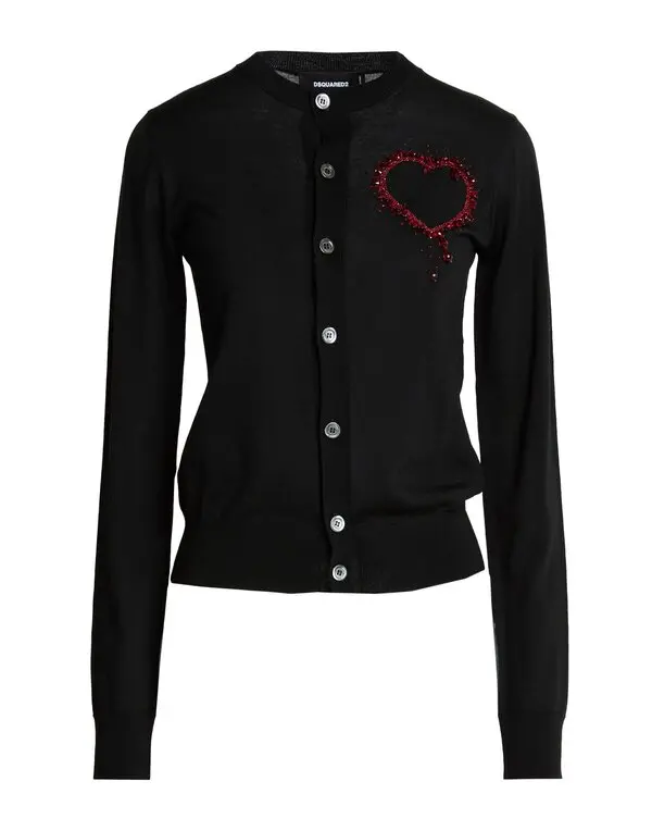 Dsquared2 Cardigan Size Virgin Wool