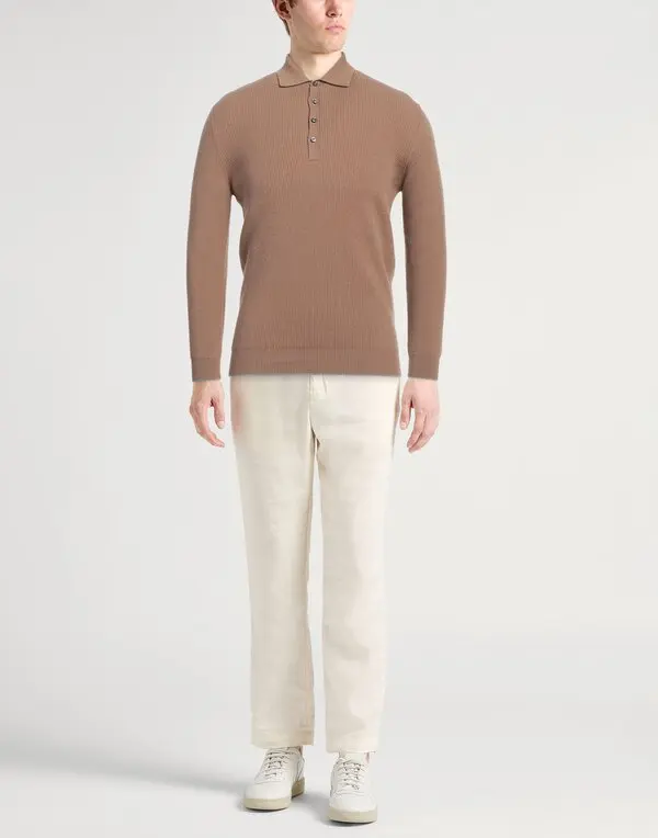 Fedeli Sweater Camel Size Cashmere