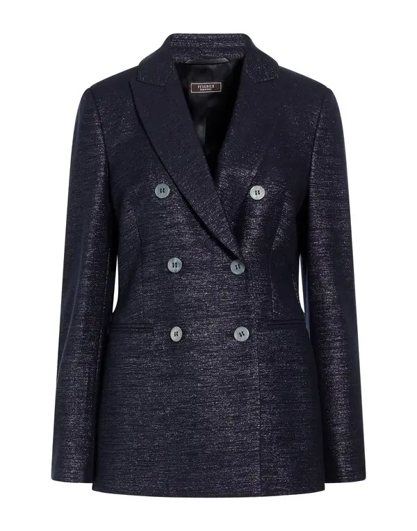 Peserico Blazer Size Virgin Wool, Viscose, Polyamide, Elastane