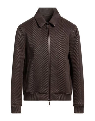 Emporio Armani Jacket Dark Size Lambskin