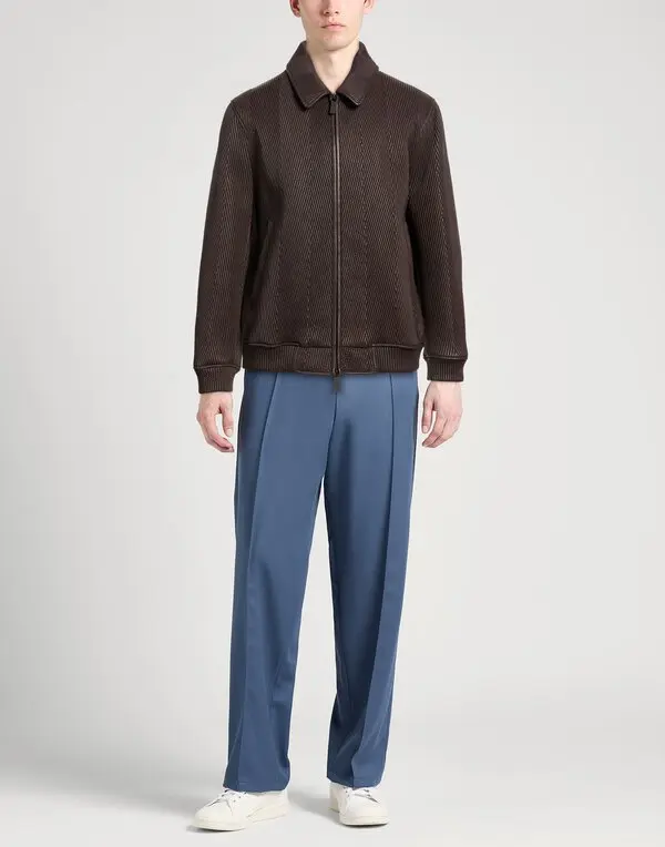 Emporio Armani Jacket Dark Size Lambskin