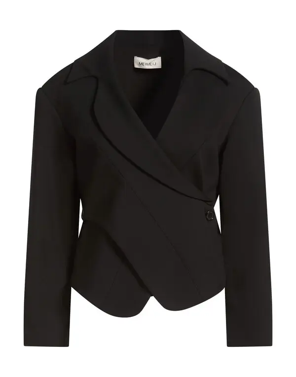 MEIMEIJ Blazer Size Viscose, Polyamide, Elastane