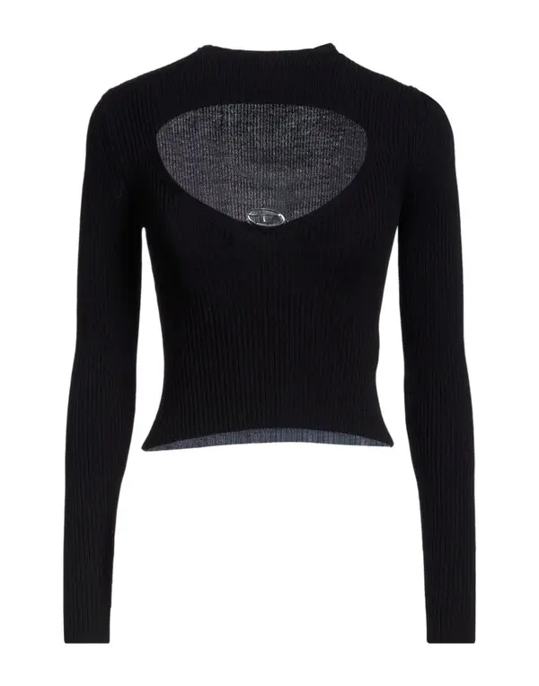 DIESEL® Sweater Size Wool - Black