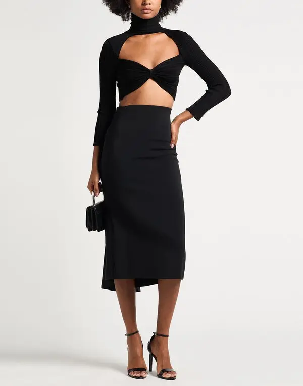 Jacquemus Midi Skirt Size Viscose, Elastane