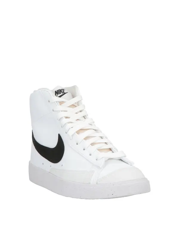 Nike Sneakers Size Synthetic Material, Textile Fibers - White