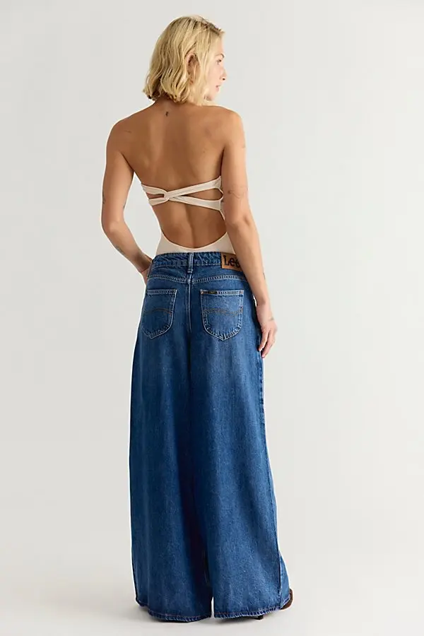 LEEM Lqd Slouchy Pleated Trouser Jeans
