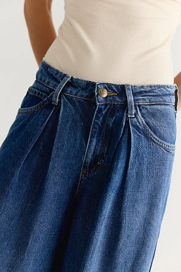 LEEM Lqd Slouchy Pleated Trouser Jeans
