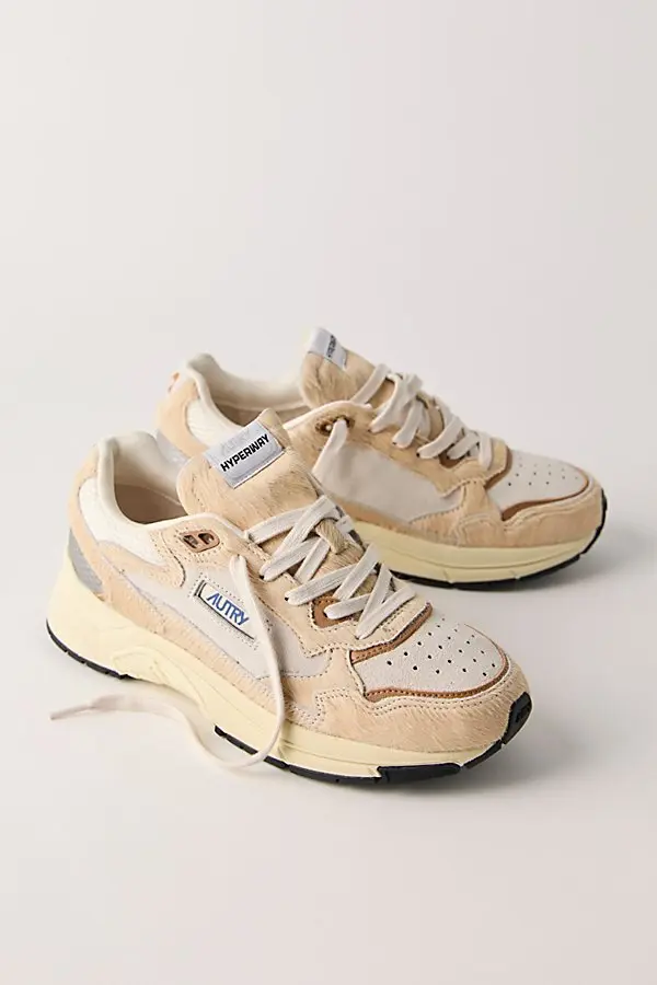 AUTRY Hyperway Hair-on Low-top Sneakers