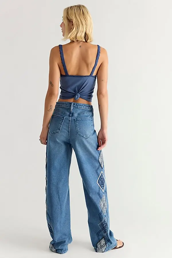 Free People Driftwood Anni Twisted Seam Jeans
