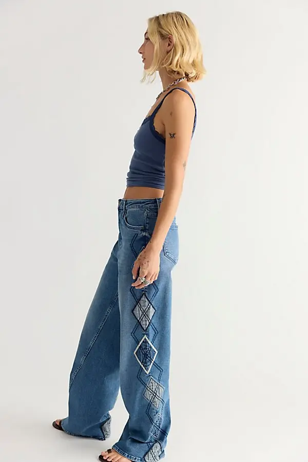 Free People Driftwood Anni Twisted Seam Jeans