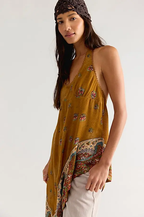 Free People Sloane Ranger Asymmetric Top