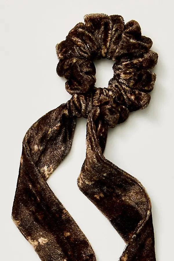 Free People Ella Velvet Pony Scarf
