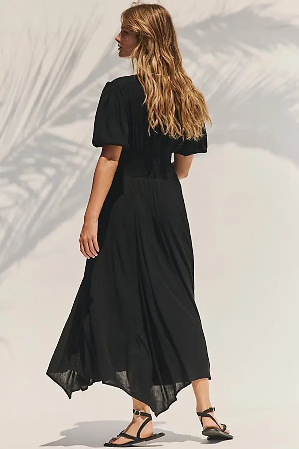Free People Teyana Maxi Dress - Black