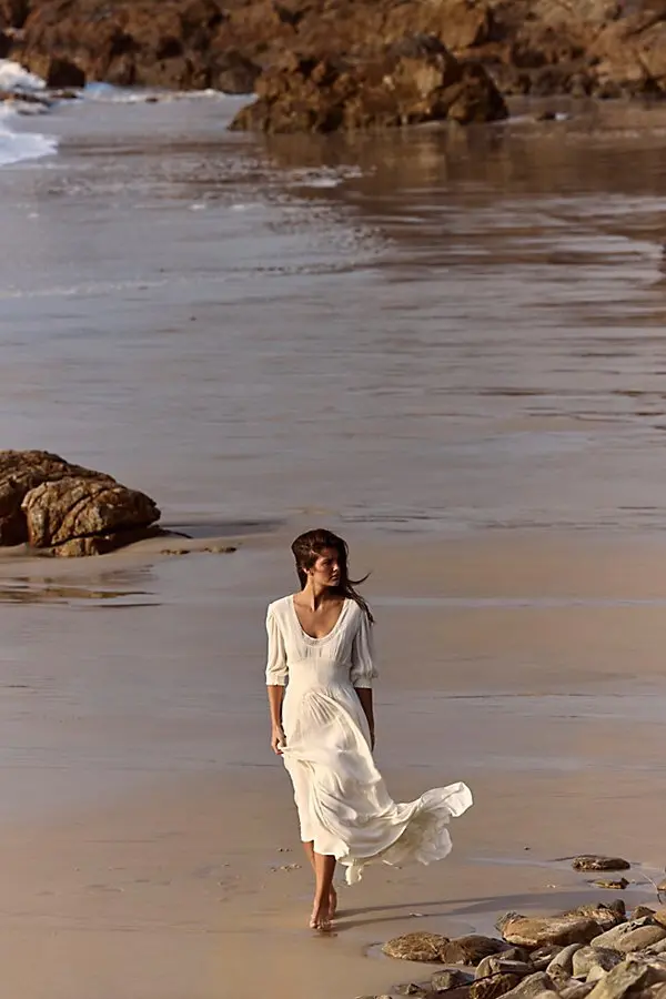 Free People Teyana Maxi Dress - Moonglow