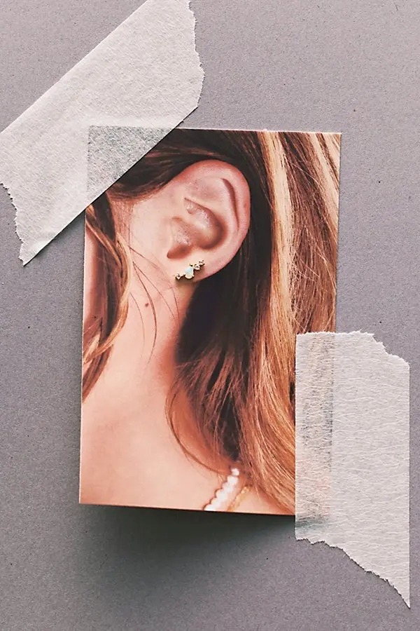 LOCAL ECLECTIC Constellation Flatback Earrings