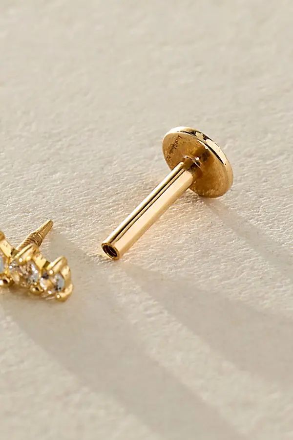 LOCAL ECLECTIC Shimmer Flatback Earrings