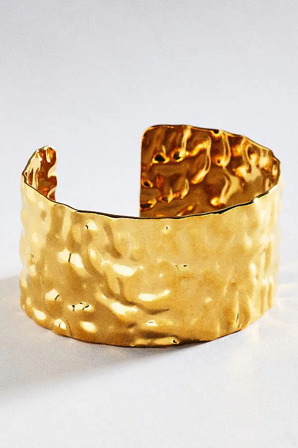Anthropologie Molten Cuff Bracelet - Gold
