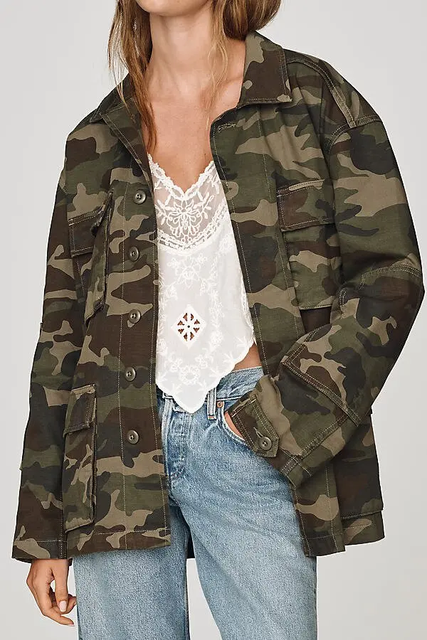 Sanctuary Cotton Utility Jacket