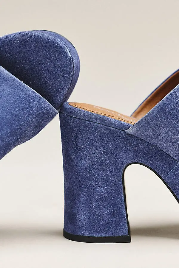 Seychelles Star Is Born Platform Sandals - Periwinkle