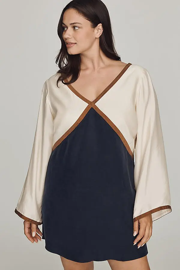 SANCIA Alba Long Sleeve Mini Dress