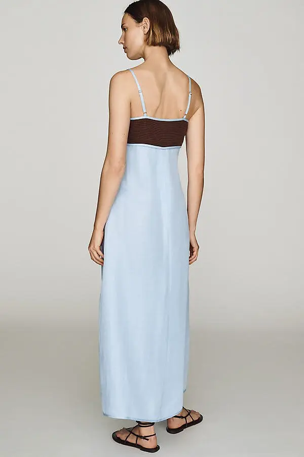 SANCIA Ella Colorblock Midi Dress