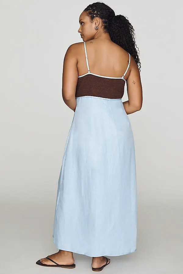 SANCIA Ella Colorblock Midi Dress