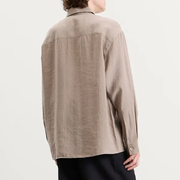 Studio Nicholson Emper Oversized Patch Pocket Shirt