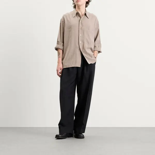 Studio Nicholson Emper Oversized Patch Pocket Shirt