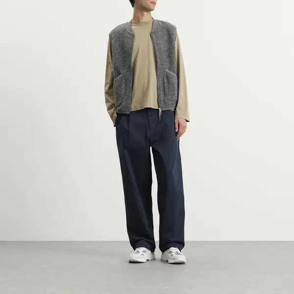 Universal Works Wool Fleece Zip Waistcoat
