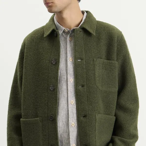 Universal Works Wool Fleece Field Jacket