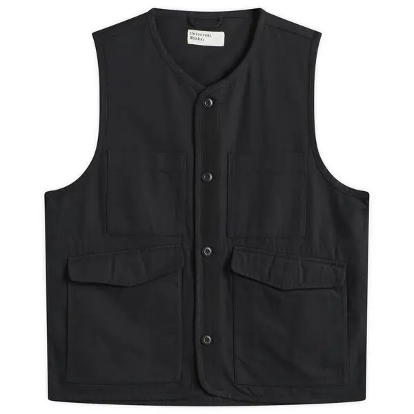 Universal Works Brushed Moleskin 4 Pocket Gilet
