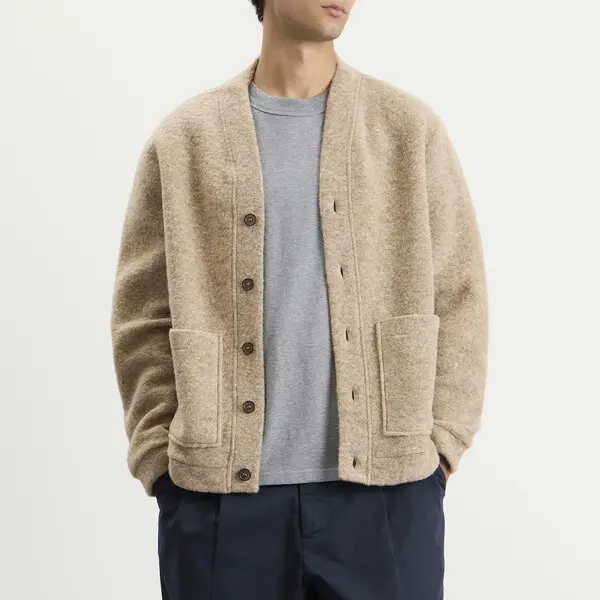 Universal Works Wool Fleece Advance Cardigan