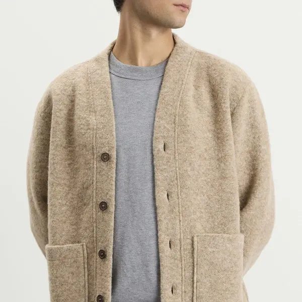 Universal Works Wool Fleece Advance Cardigan