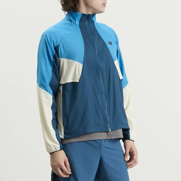 NEW BALANCE Color Blocked Zip Jacket