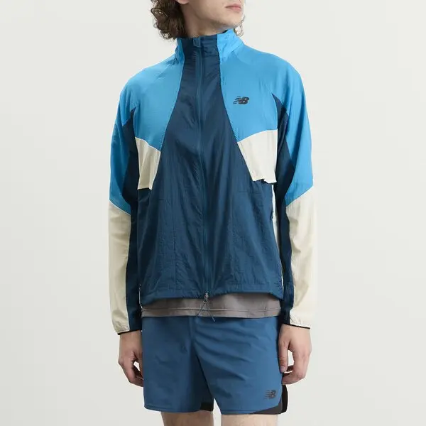 NEW BALANCE Color Blocked Zip Jacket