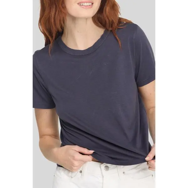 PROJECT SOCIAL T Baker Crewneck T-shirt - Charcoal