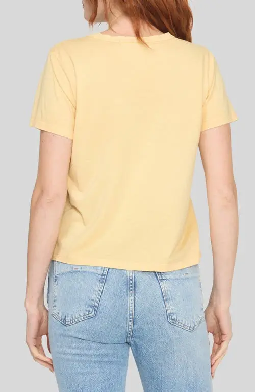 PROJECT SOCIAL T Baker Crewneck T-shirt - Sahara Sun