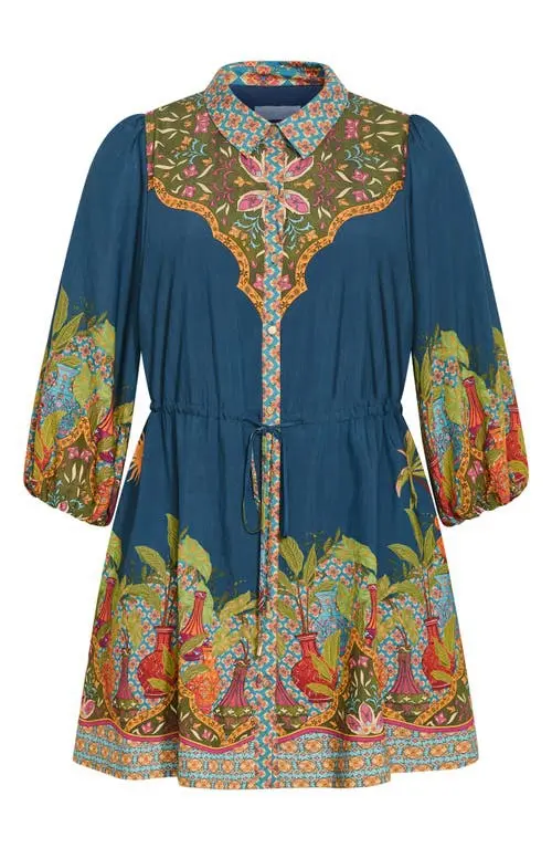 City Chic Fools Paradise Minidress