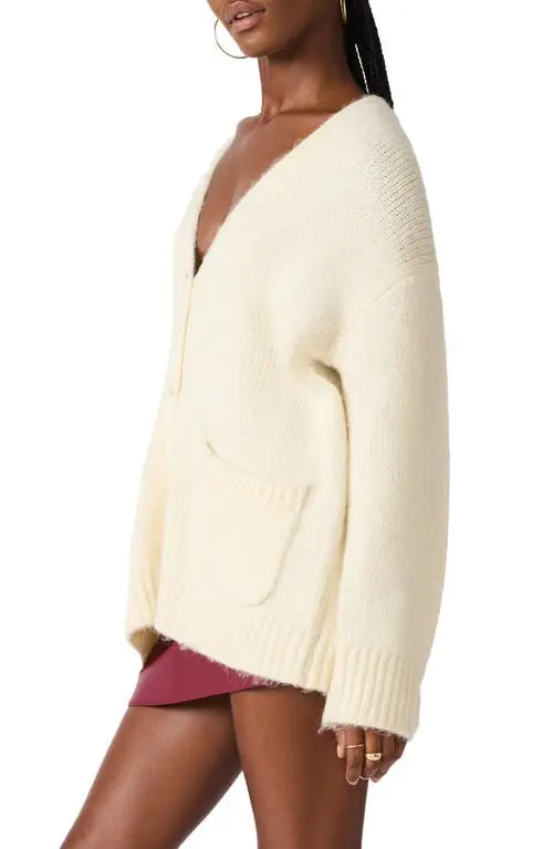 Steve Madden Finley Cardigan - Cream