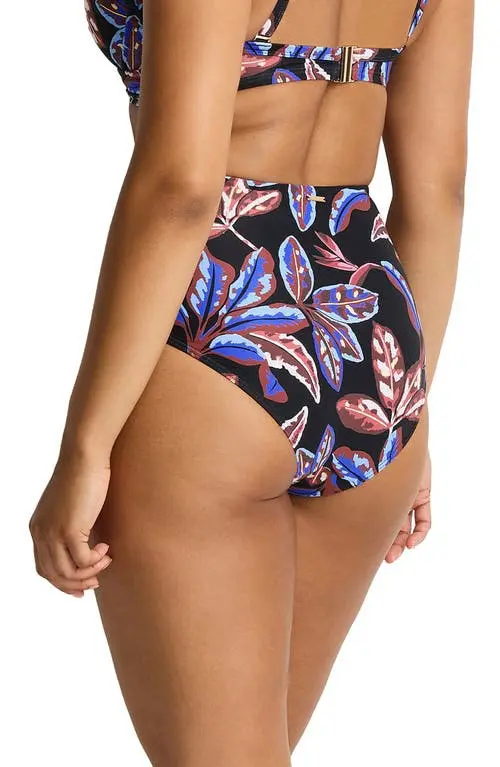 SEA LEVEL High Waist Gathered Swim Briefs