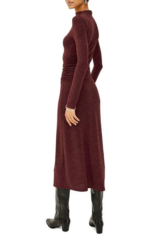 Rails Margaret Mock Neck Jersey Midi Dress