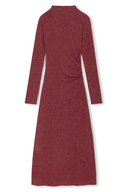 Rails Margaret Mock Neck Jersey Midi Dress