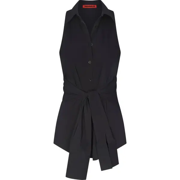 SIMONMILLER Inna Sleeveless Poplin Top