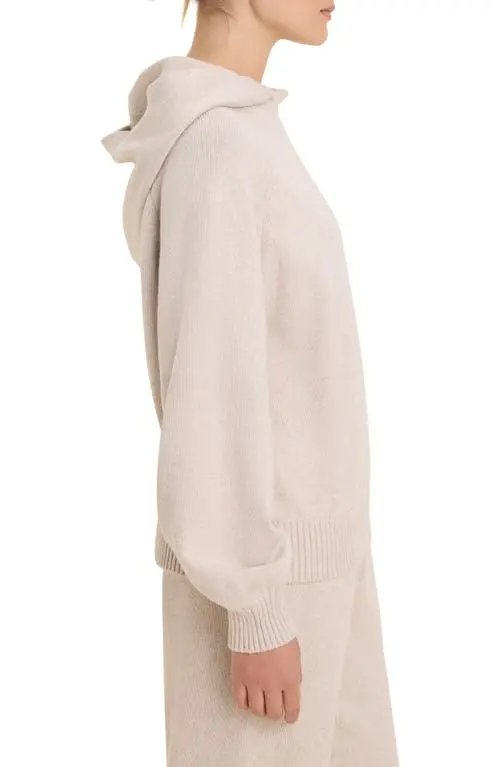 NZ BY NIC AND ZOE Cotton Sweater Hoodie - Oatmeal