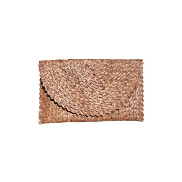OHSUN Neutrals / Kenzie Clutch Tan