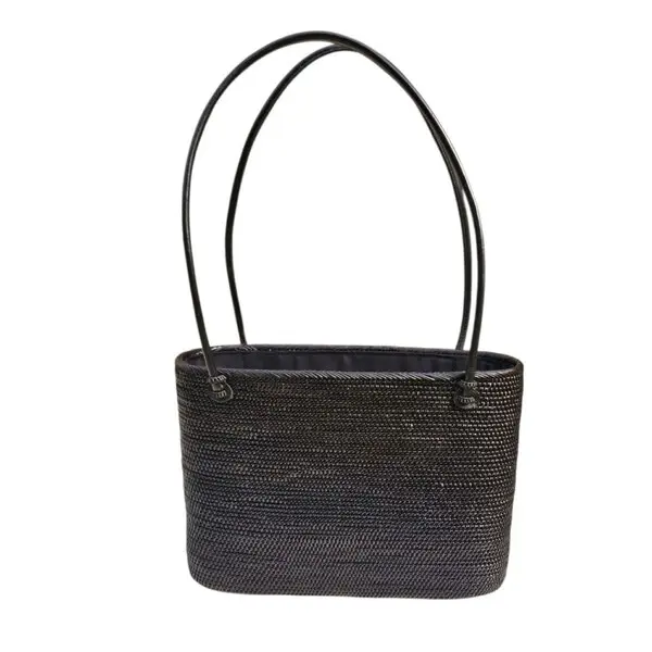 OHSUN Lola Rattan Tote